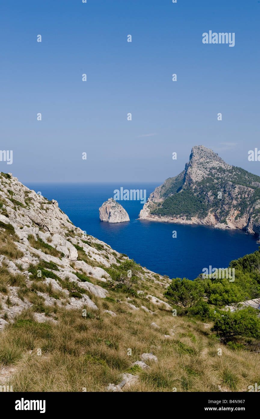 Formentor rocks, Majorca, Spain Stock Photo - Alamy