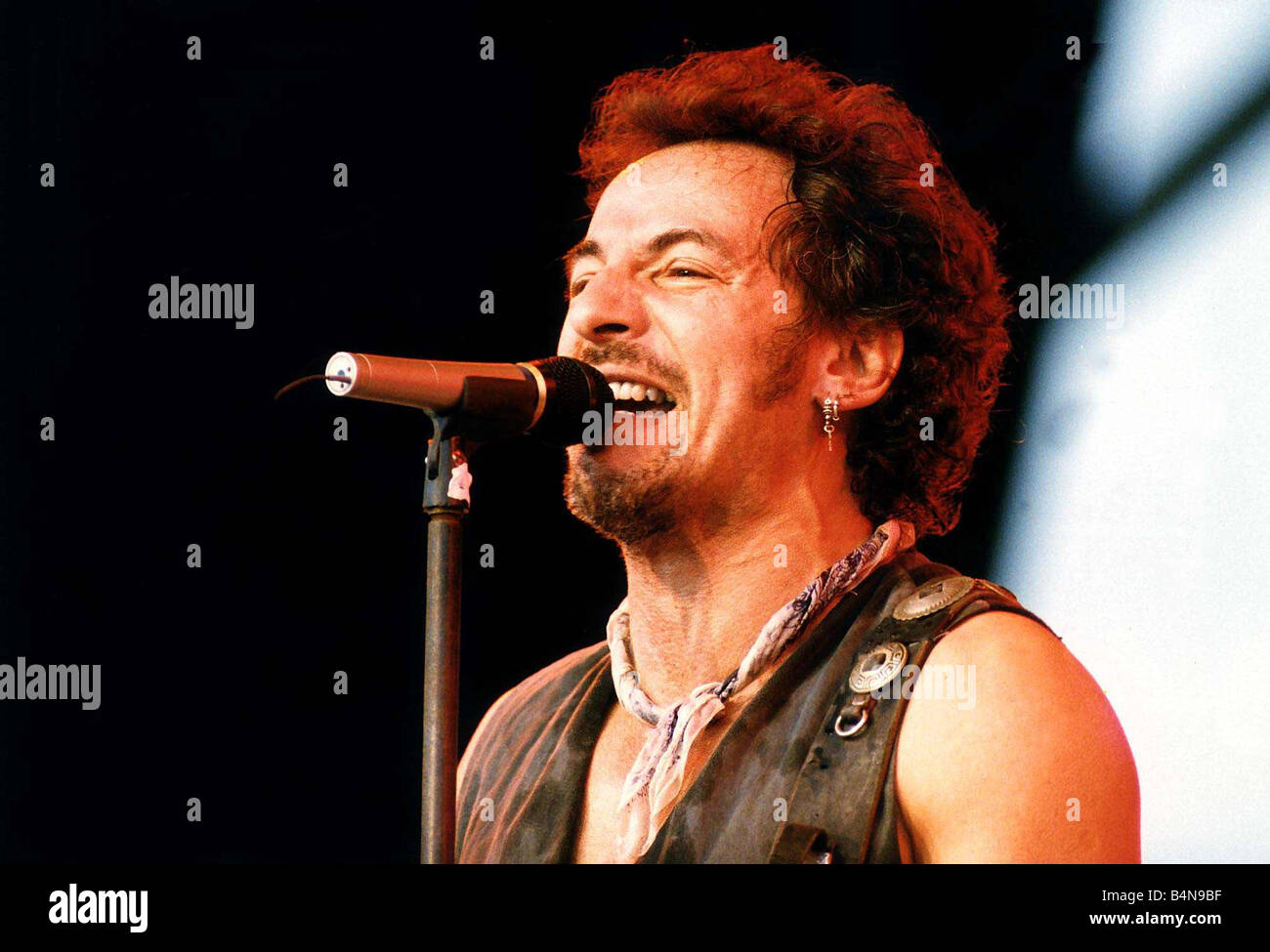 Bruce Springsteen singer songwriter Stock Photo - Alamy