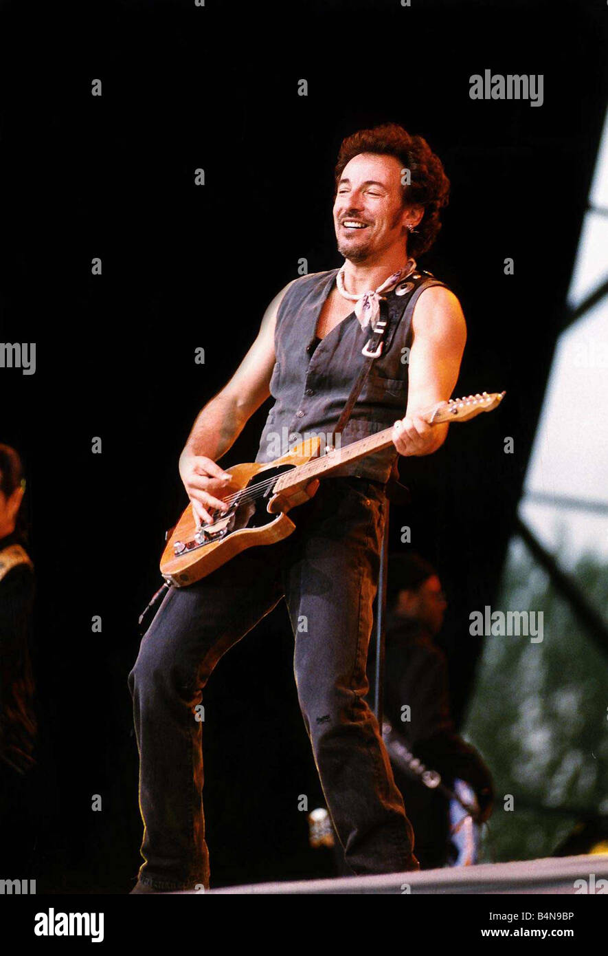 Bruce Springsteen singer songwriter Stock Photo - Alamy