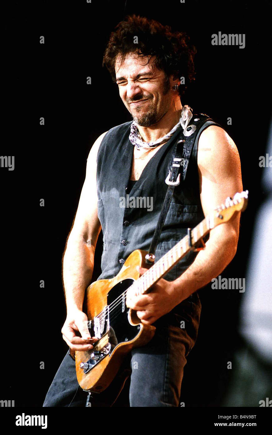 Bruce Springsteen singer songwriter Stock Photo - Alamy