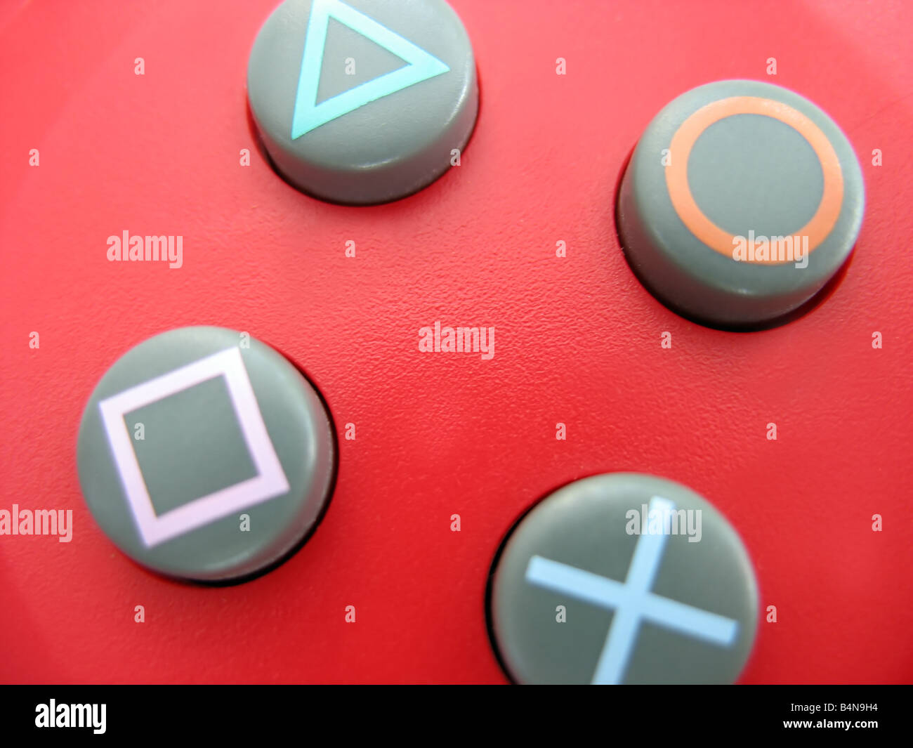 closeup of some gamepad videogame controller buttons Stock Photo - Alamy