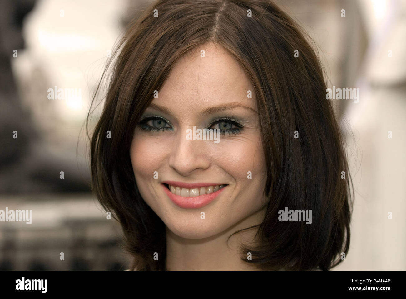 British pop singer Sophie Ellis Bextor, Trafalgar Square, London UK. 4 ...