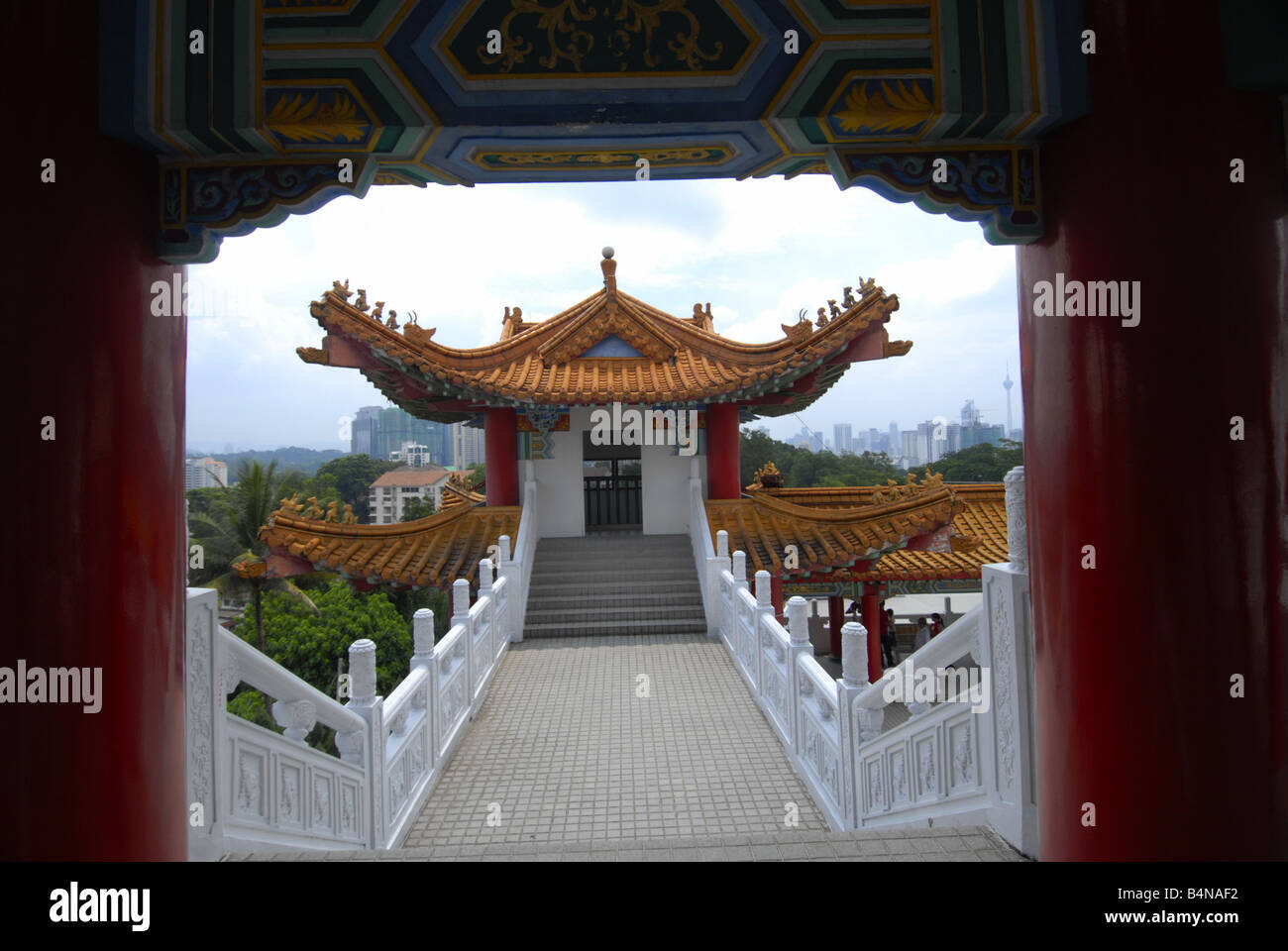 THEAN HOU TEMPLE IN KUALA LUMPUR MALAYSIA Stock Photo - Alamy