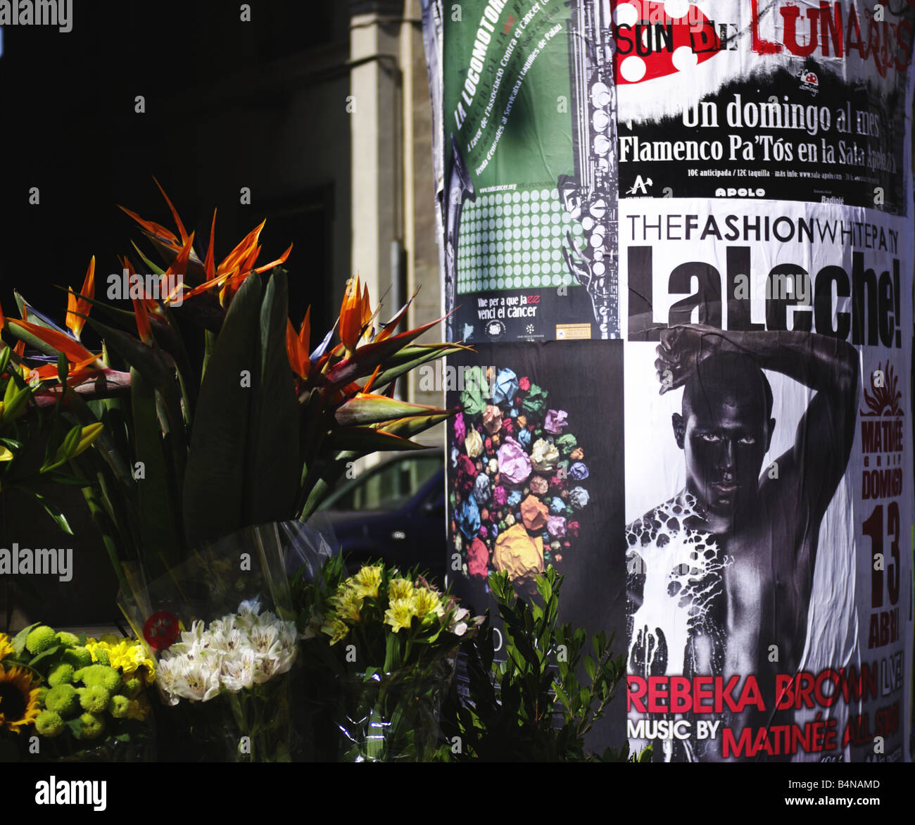 Billboard flowers hi-res stock photography and images - Alamy