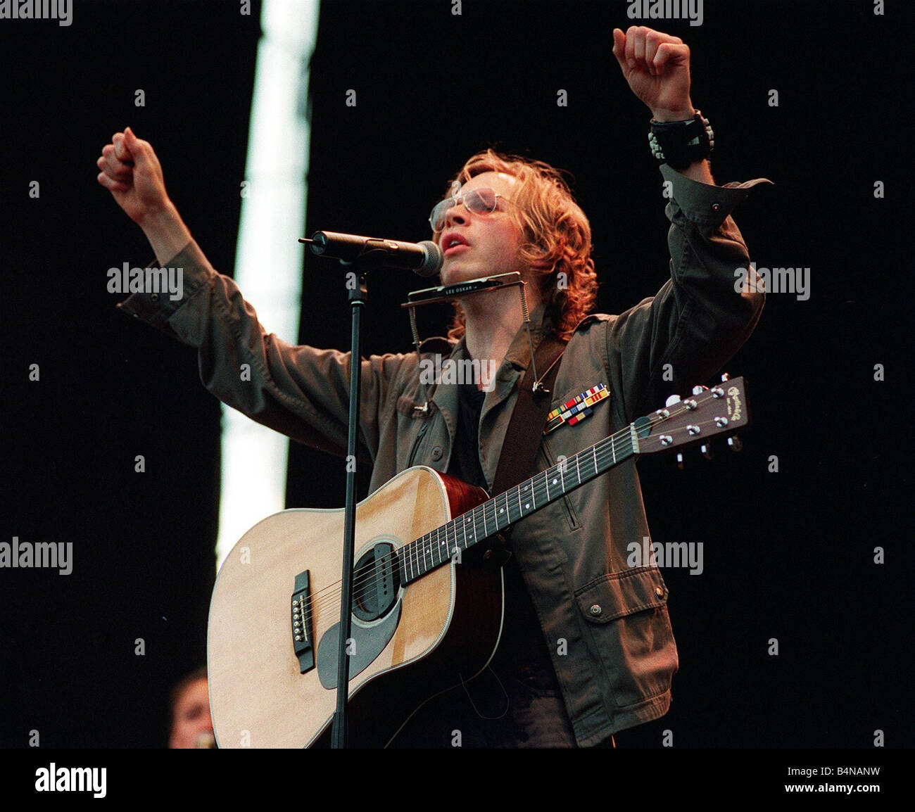 Beck on stage hi-res stock photography and images - Alamy