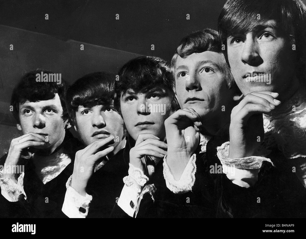 The Poets pop group from the 1960s Stock Photo - Alamy