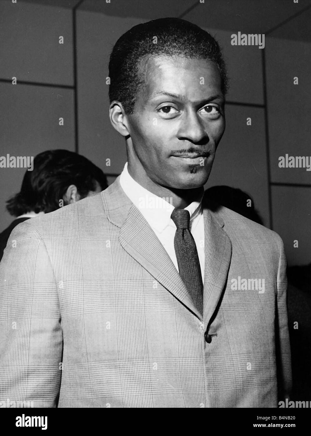 Chuck Berry American pop singer rock and roll 1964 Stock Photo - Alamy