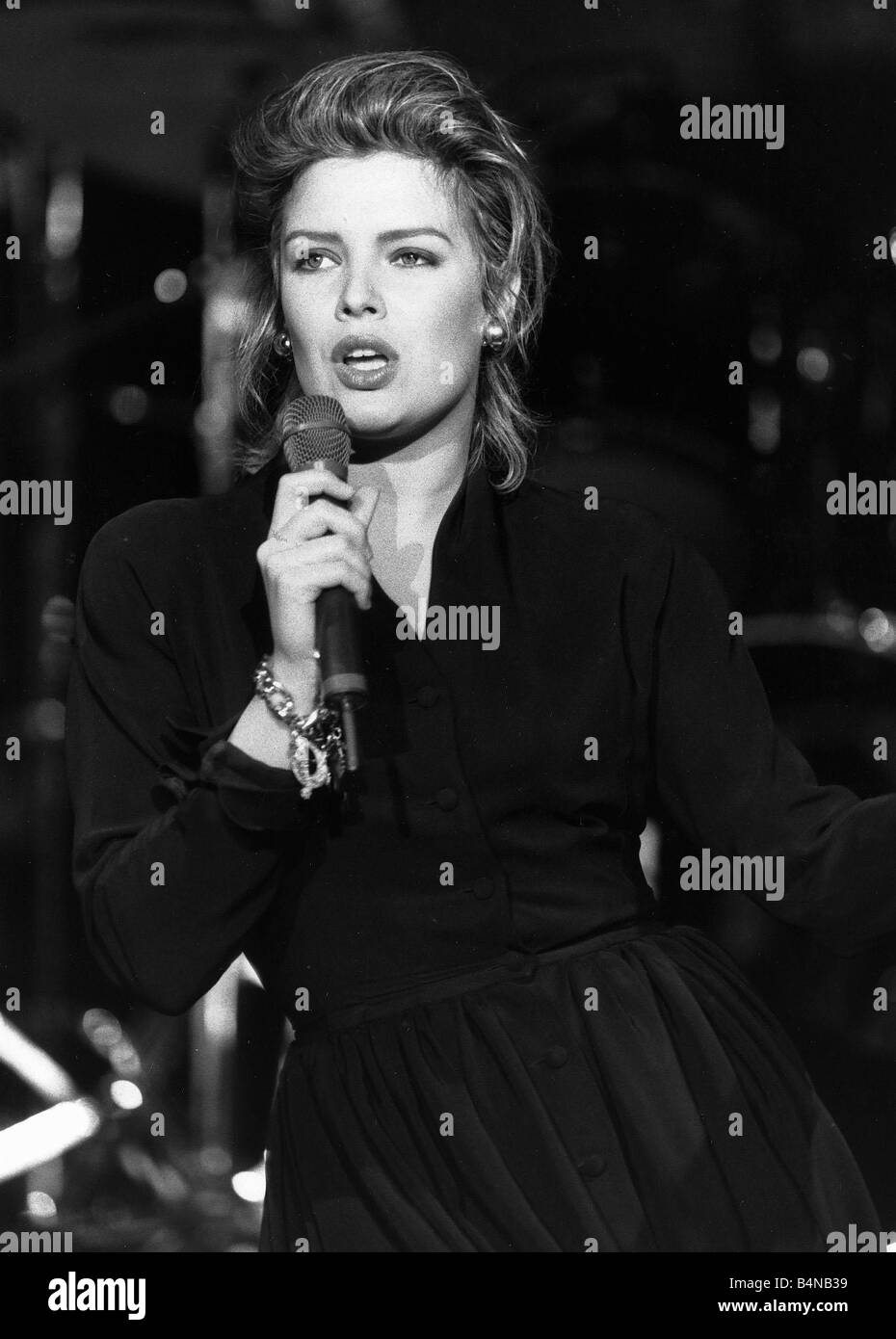 Kim Wilde pop singer 1989 Stock Photo - Alamy