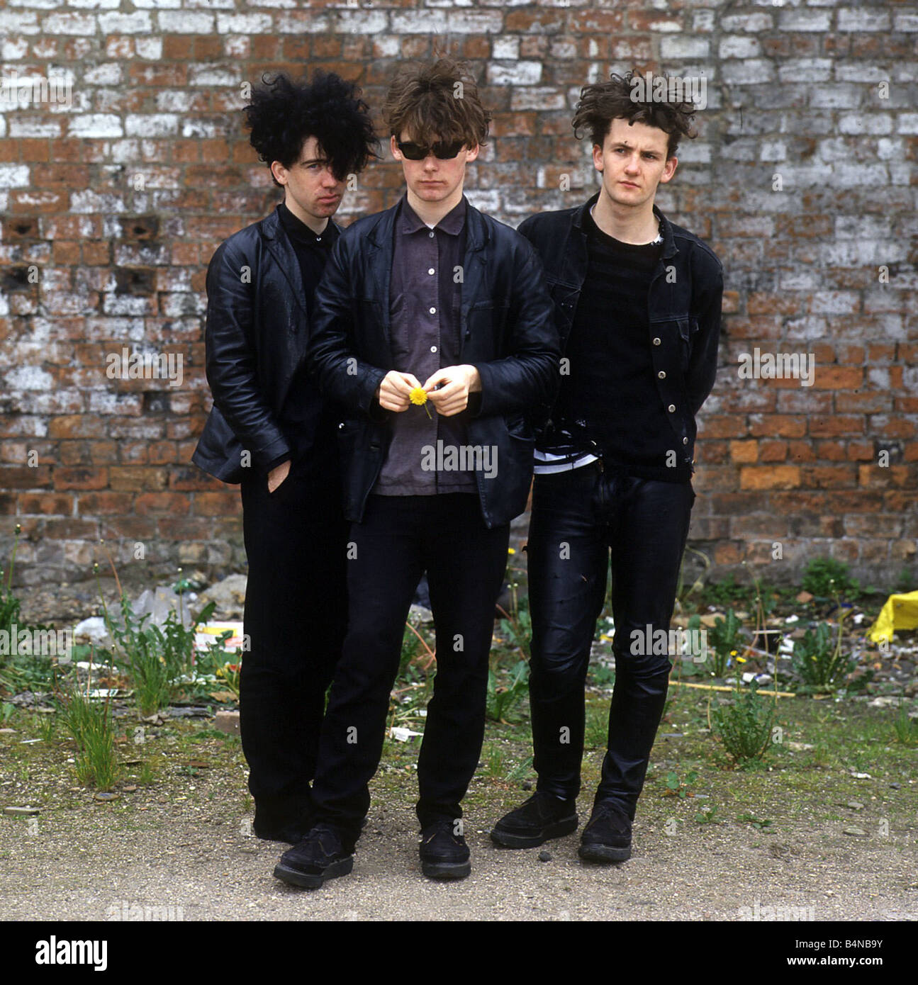 The Jesus And Mary Chain Scottish pop group January 1986 Stock Photo ...