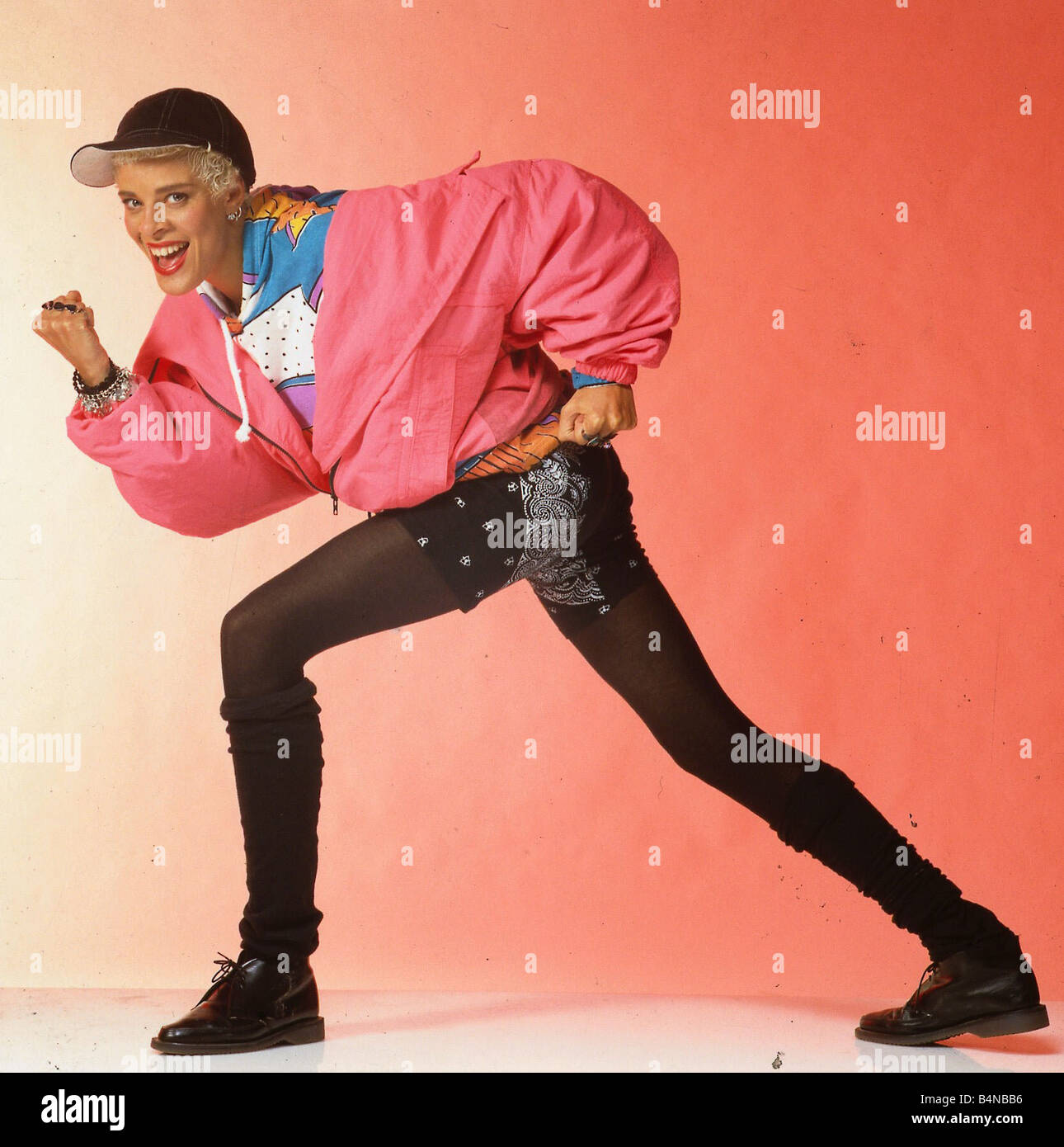 Singer Yazz November 1988 Stock Photo - Alamy