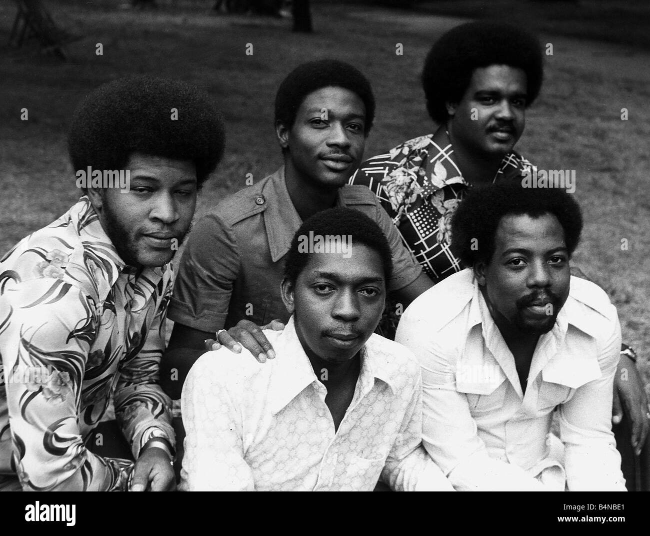 The Stylistics 21st July 1975 the pop group sight seeing in London s ...