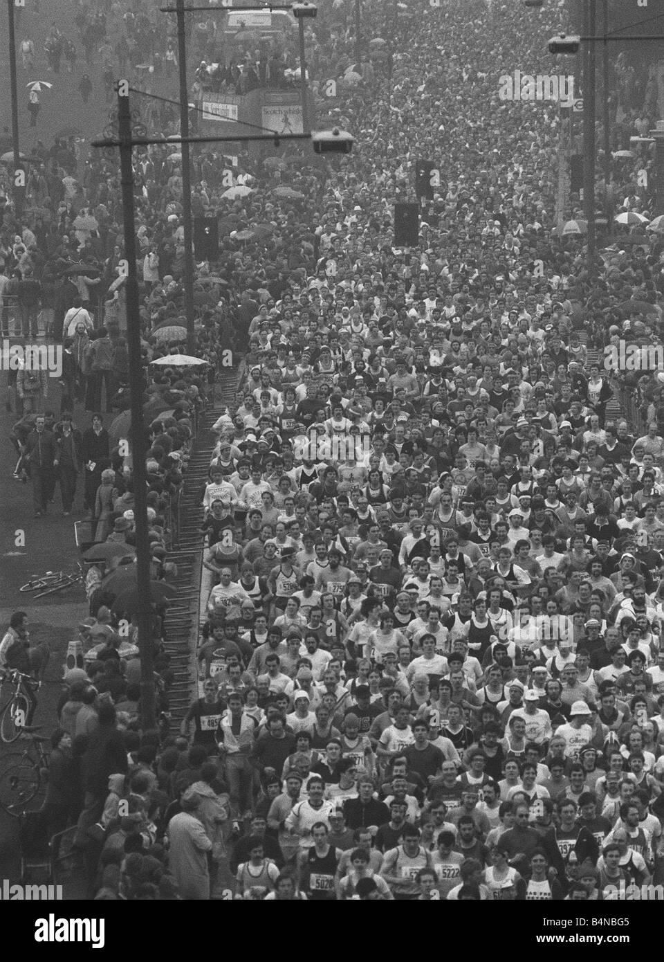 1981 london marathon hi-res stock photography and images - Alamy