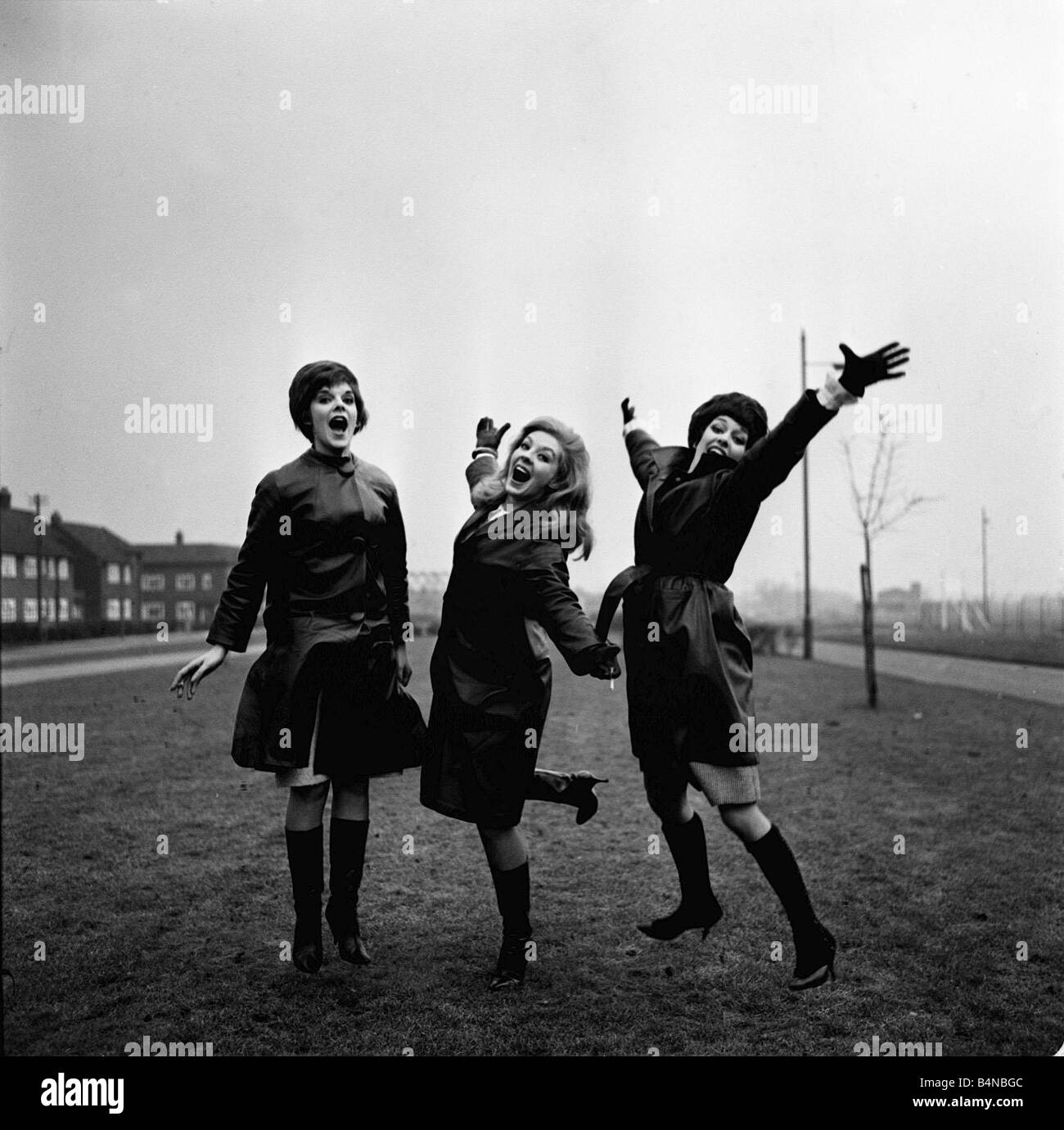 The Breakaways pop group January 1964 Stock Photo - Alamy