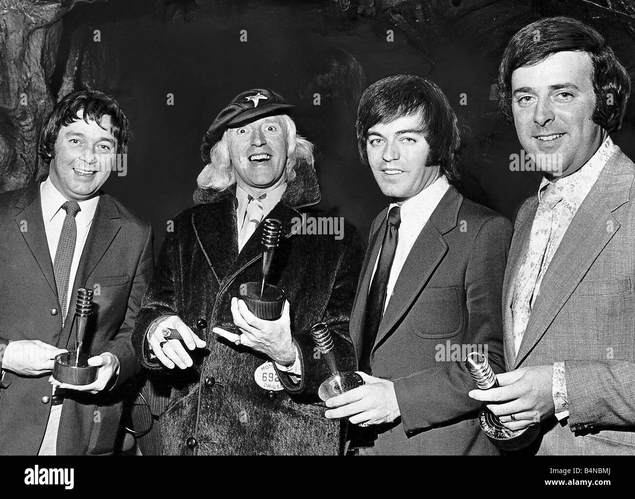 Disc jockey and presenter Black and White Stock Photos & Images - Alamy