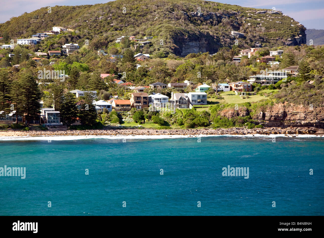 Avalon beach and headland , Northern beaches,Sydney,australia Stock ...