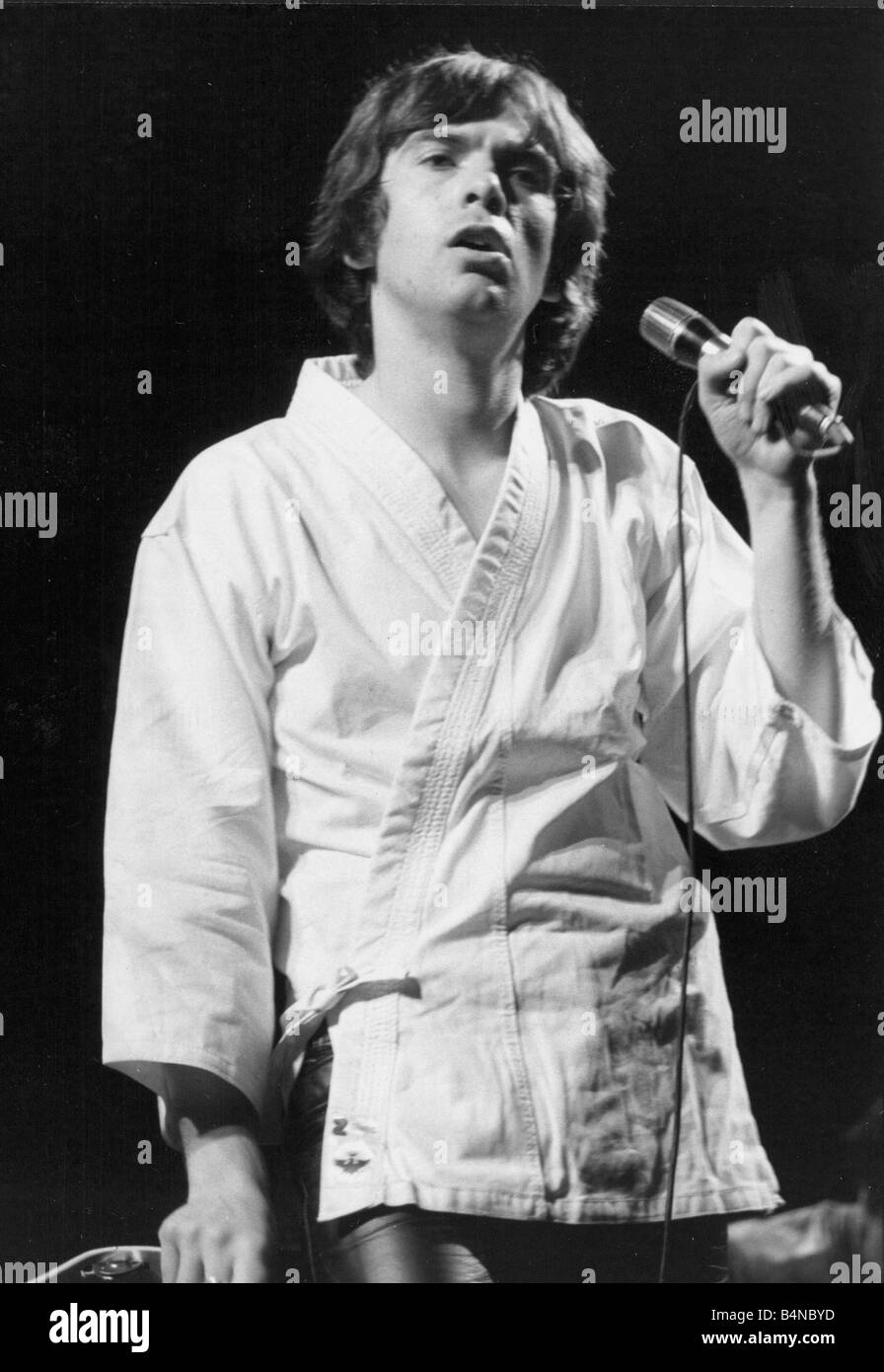 Peter Gabriel the rock star former lead singer with Genesis during solo ...