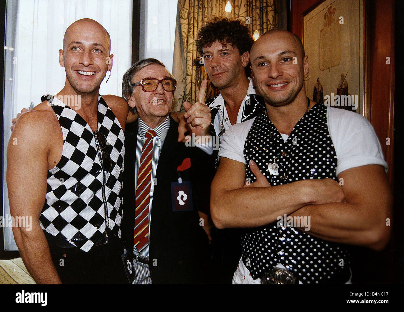 Right Said Fred pop group with members Fred and Richard Fairbrass Stock ...