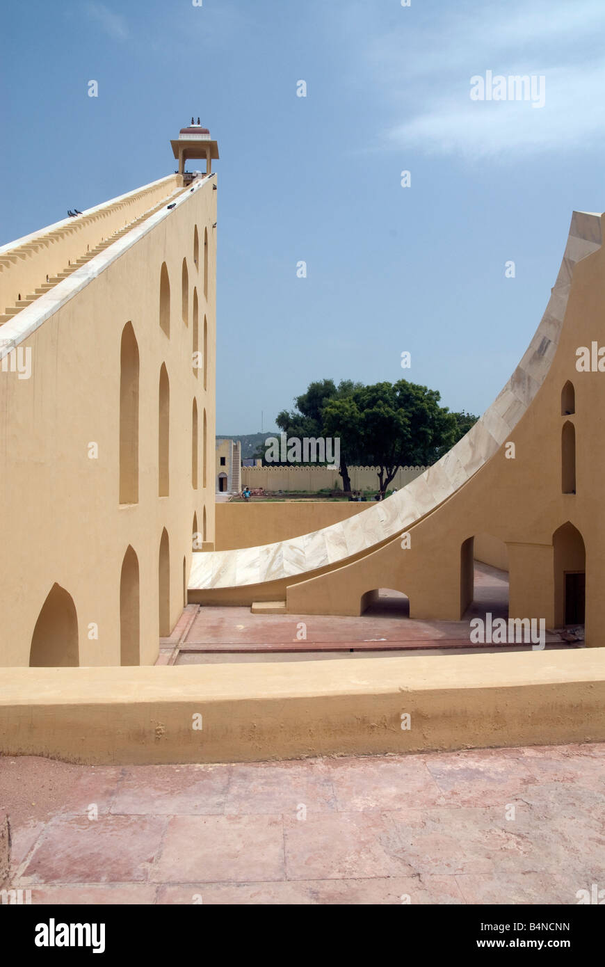 India Rajasthan Jaipur The Jantar Mantar observatory Stock Photo - Alamy