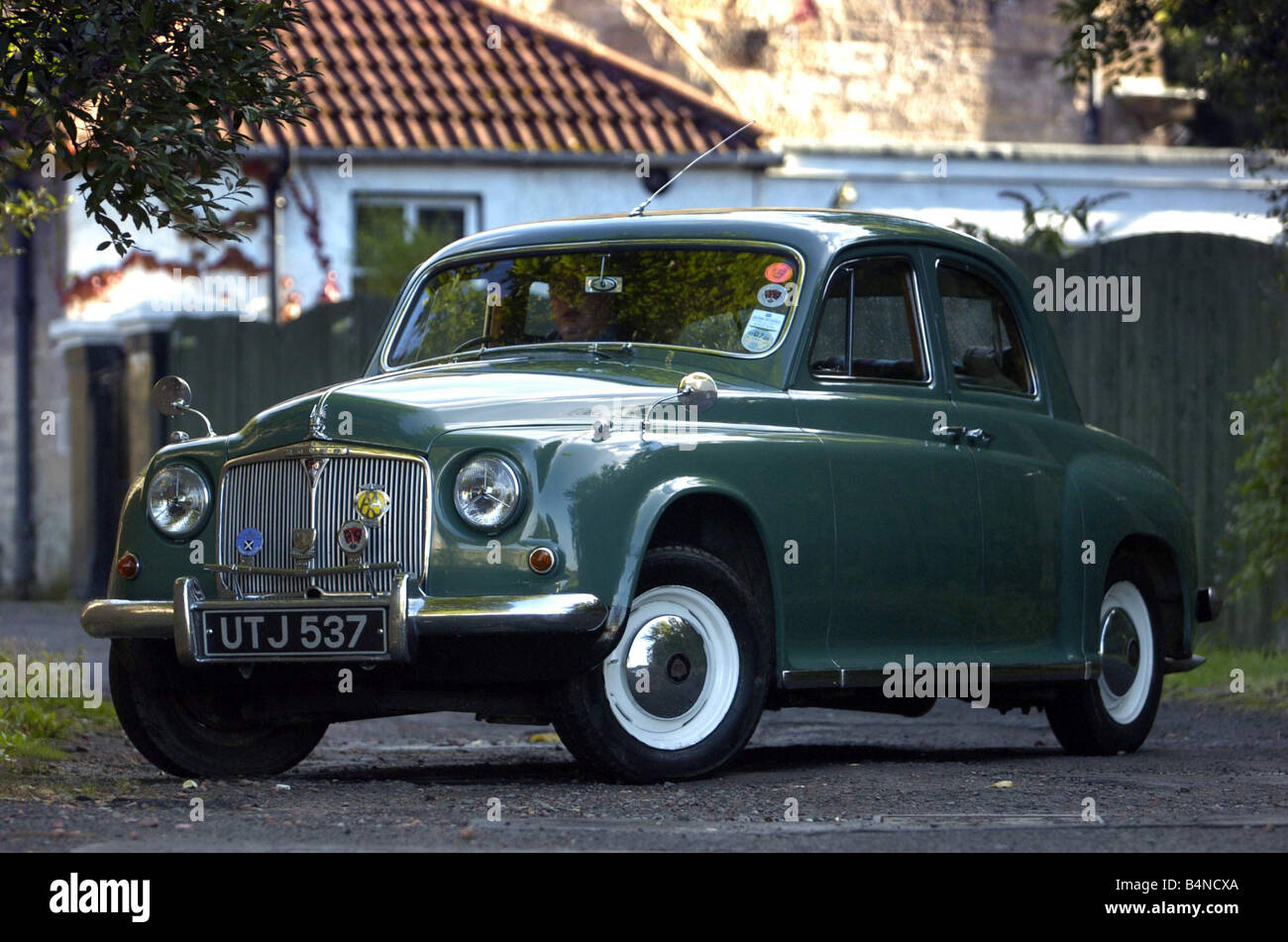 Rover P4 60 Motor Car circa 1955 Airdrie man Steve Green with his 50 ...