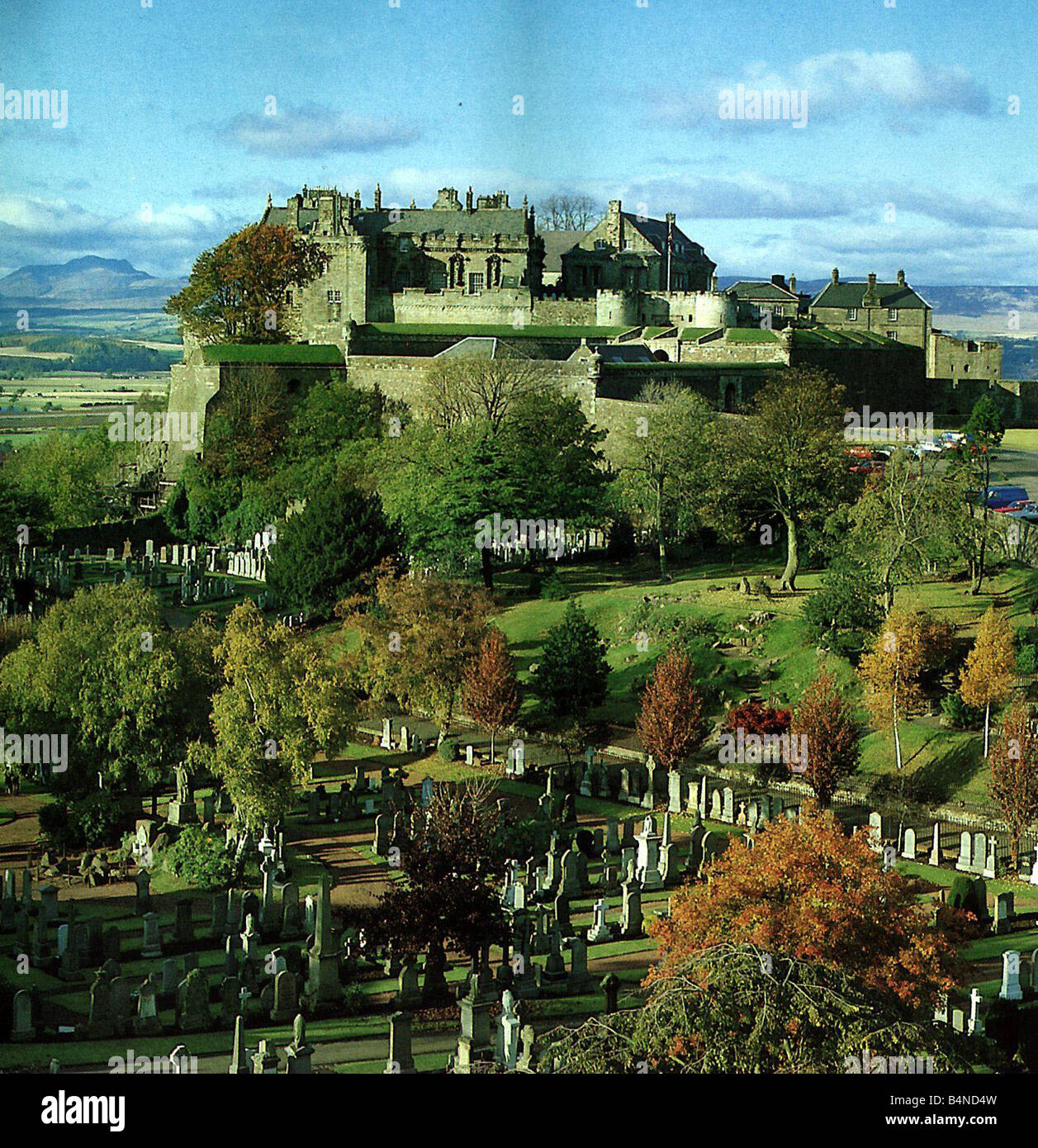 Stirling Castle graveyard 1999 Stock Photo - Alamy
