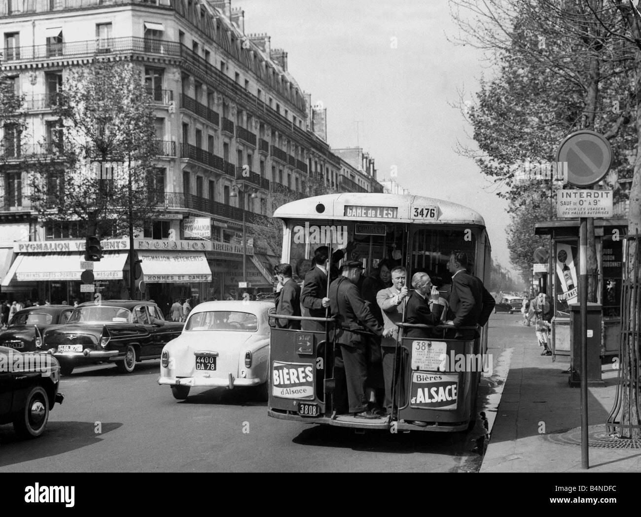 1960s paris bus hi-res stock photography and images - Alamy