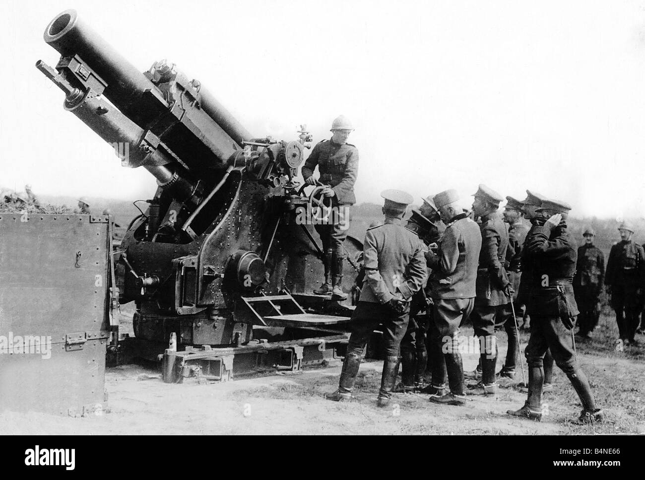 World War One The Belgian Army ready for action against the advancing ...