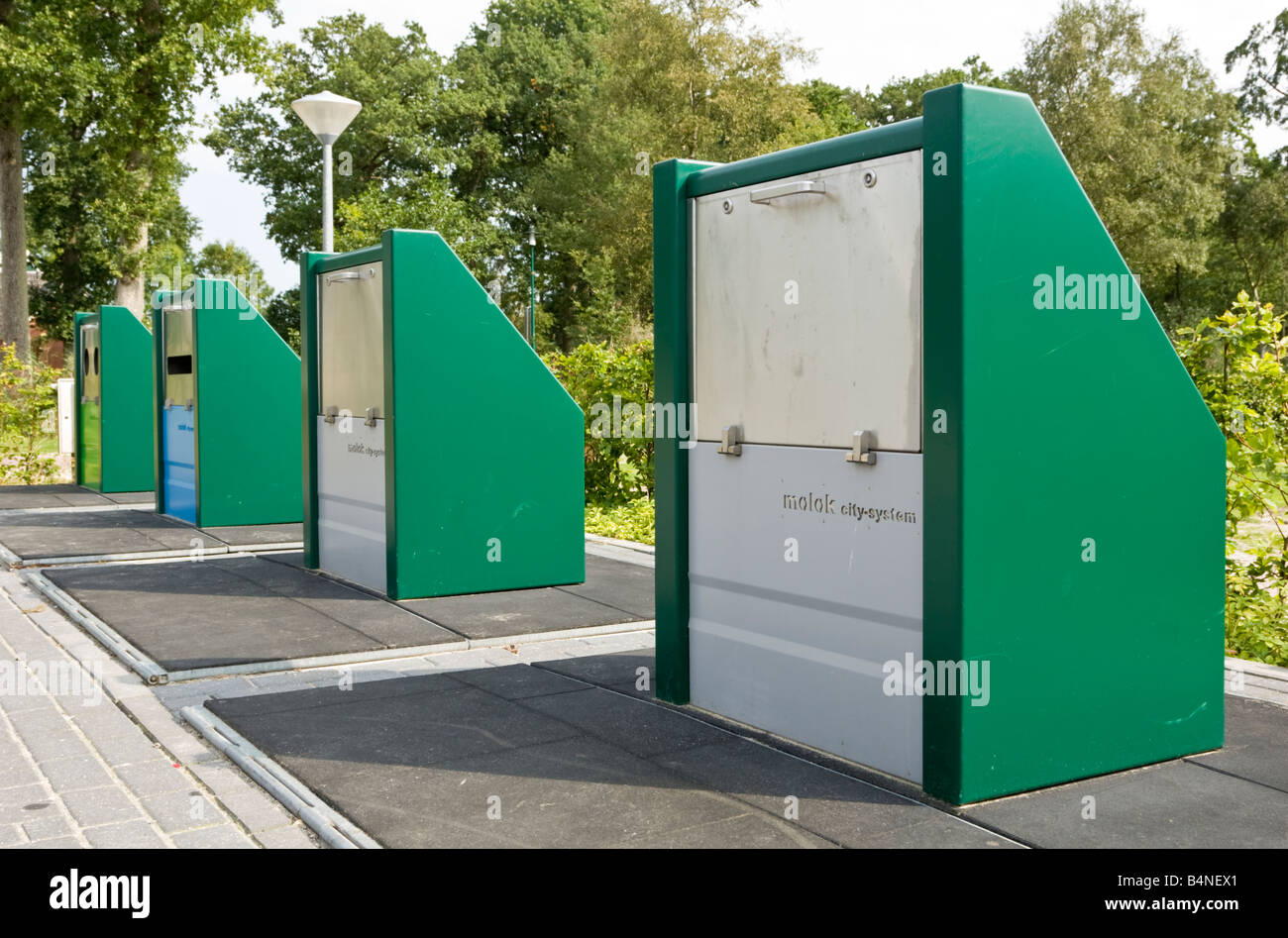 Waste collection system and recycling Netherlands Stock Photo - Alamy
