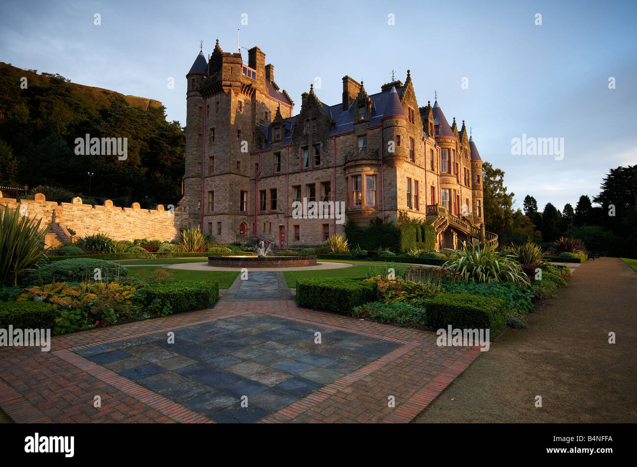 Belfast Castle Northern Ireland Stock Photo - Alamy