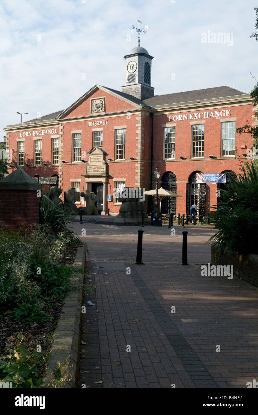 The Old Corn Exchange now converted to The Assembly cafe bar restaurant ...