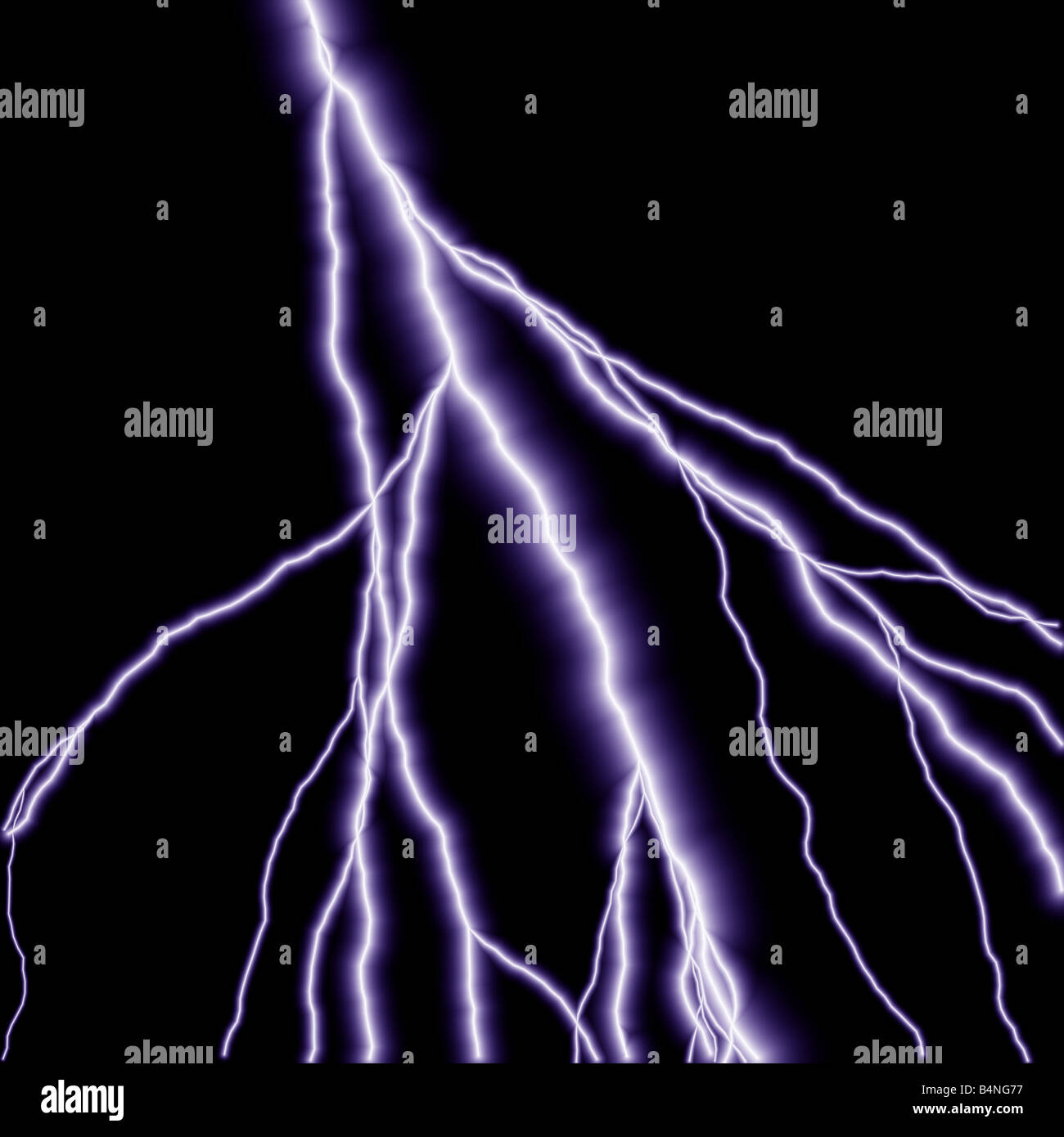 Blue lightning hi-res stock photography and images - Alamy