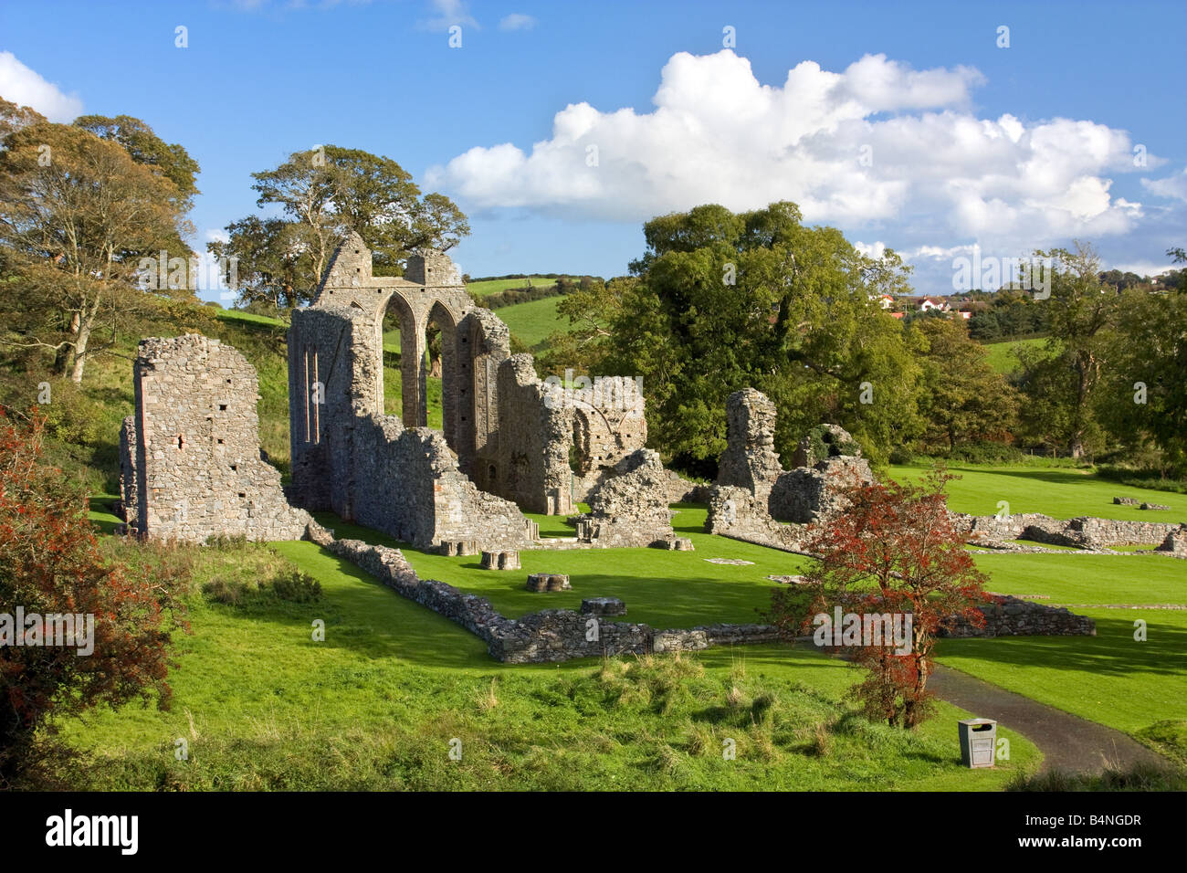Inch Abbey, Downpatrick Stock Photo - Alamy