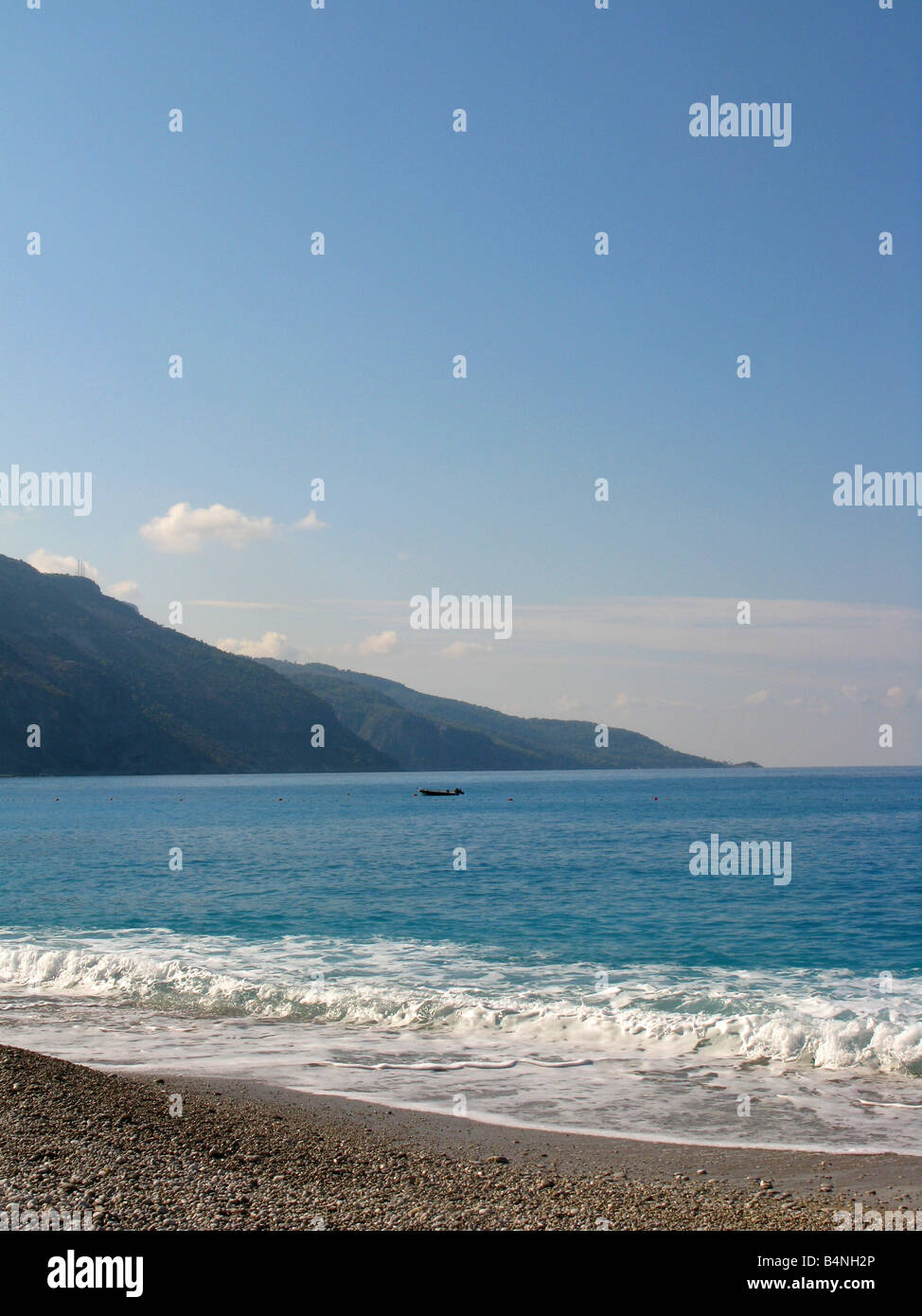beach at Olu Deniz, Turkey Stock Photo - Alamy