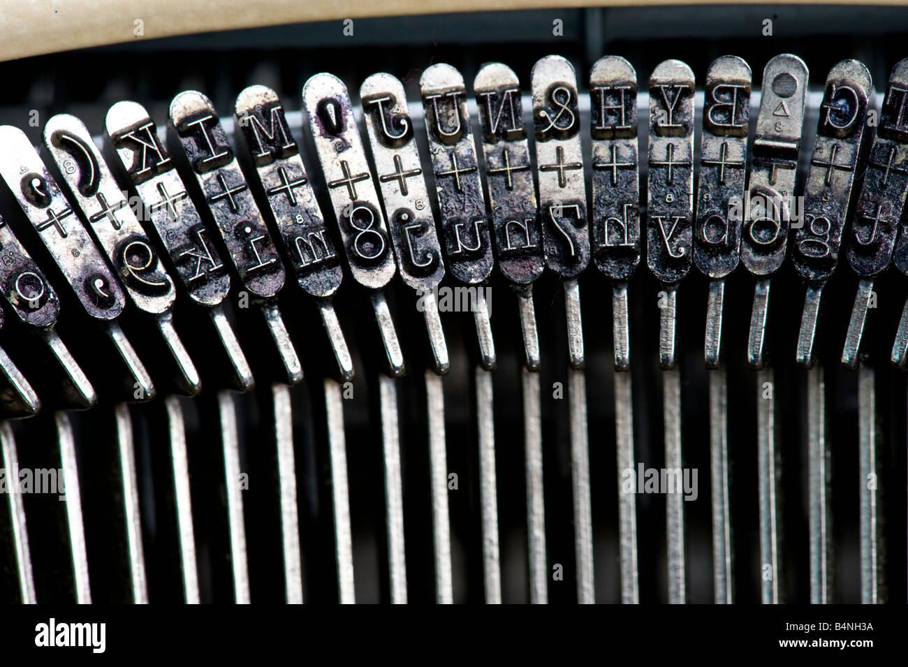 detail of typewriter keys Stock Photo - Alamy