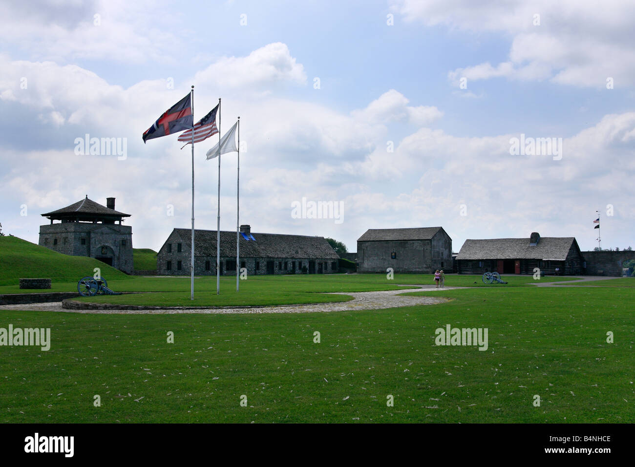French Castle Quarters at Old Fort Niagara in USA US horizontal hi-res ...
