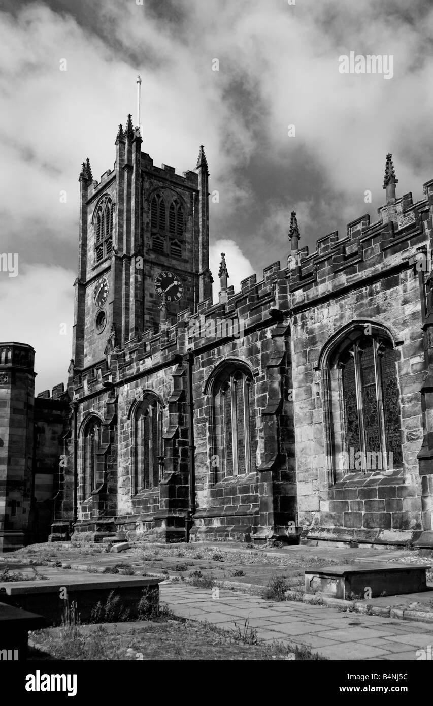 Lancaster priory Black and White Stock Photos & Images - Alamy