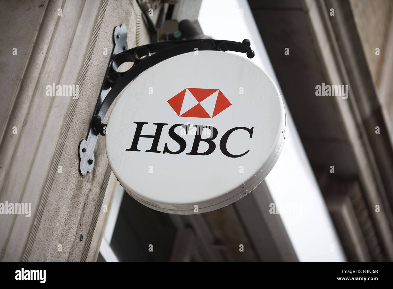 Exterior signage of HSBC bank Stock Photo - Alamy