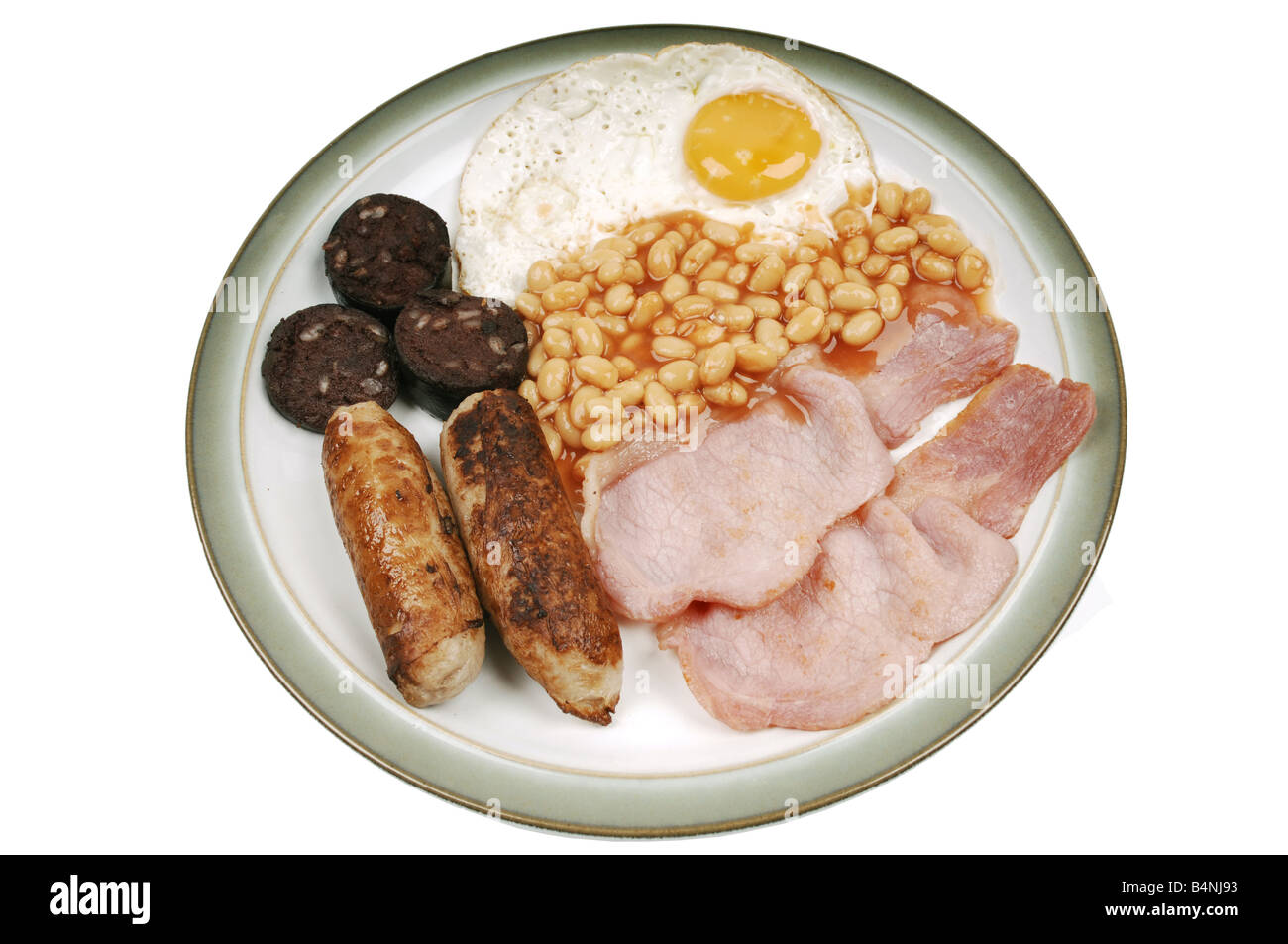 Full English Breakfast Plate Cut Out High Resolution Stock Photography ...