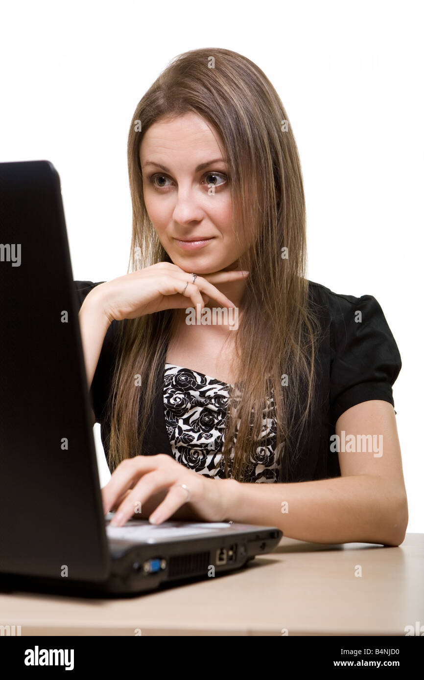 Pretty administrative assistant desk hi-res stock photography and ...