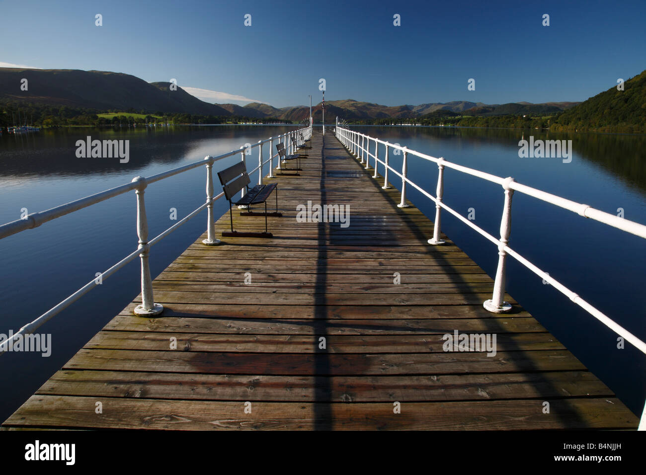 Pooley Bridge Ullswater Lake District High Resolution Stock Photography ...