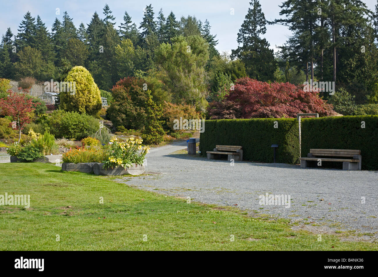 UBC Botanical Garden, Vancouver, "British Columbia" Canada Stock Photo ...