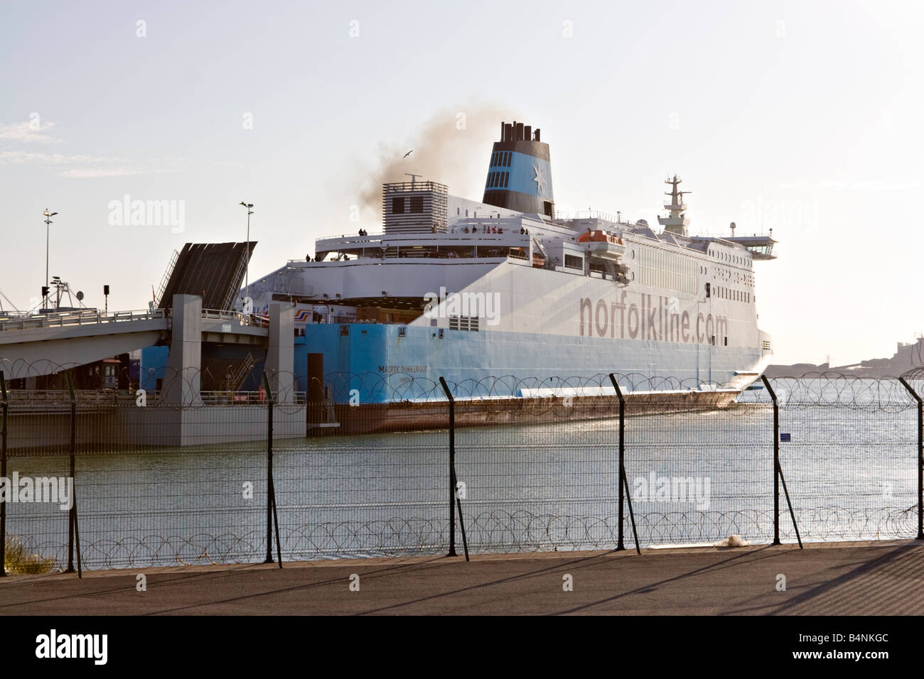 Maersk Norfolk line ferry Stock Photo - Alamy