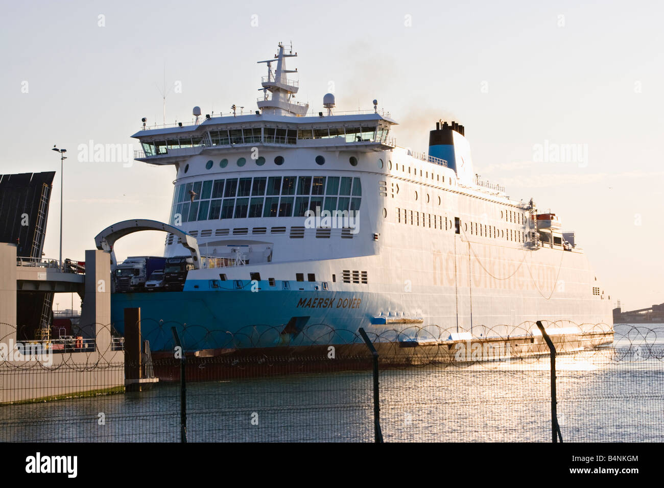 Maersk Norfolk line ferry Stock Photo - Alamy