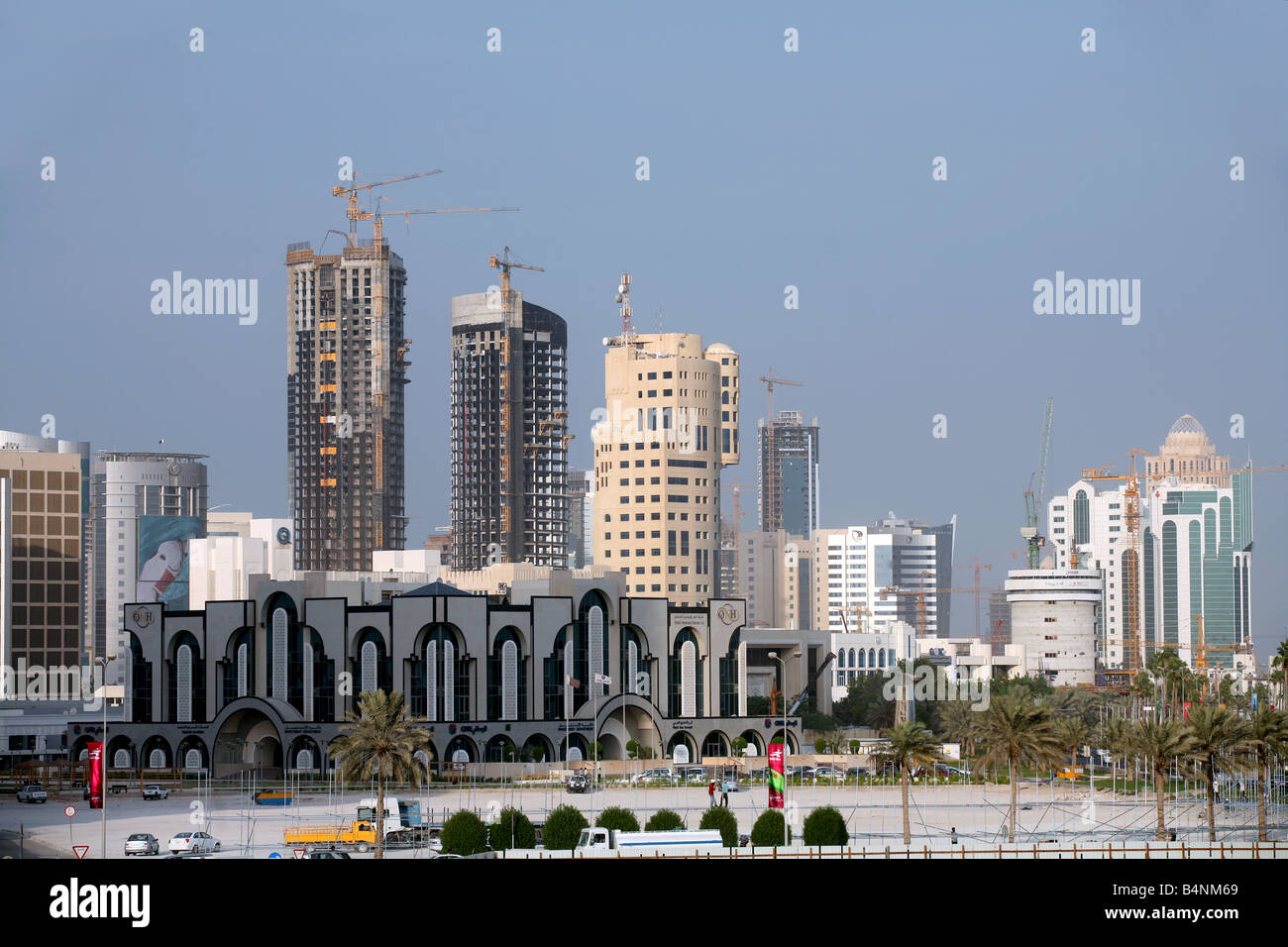 Qatar national bank tower hi-res stock photography and images - Alamy