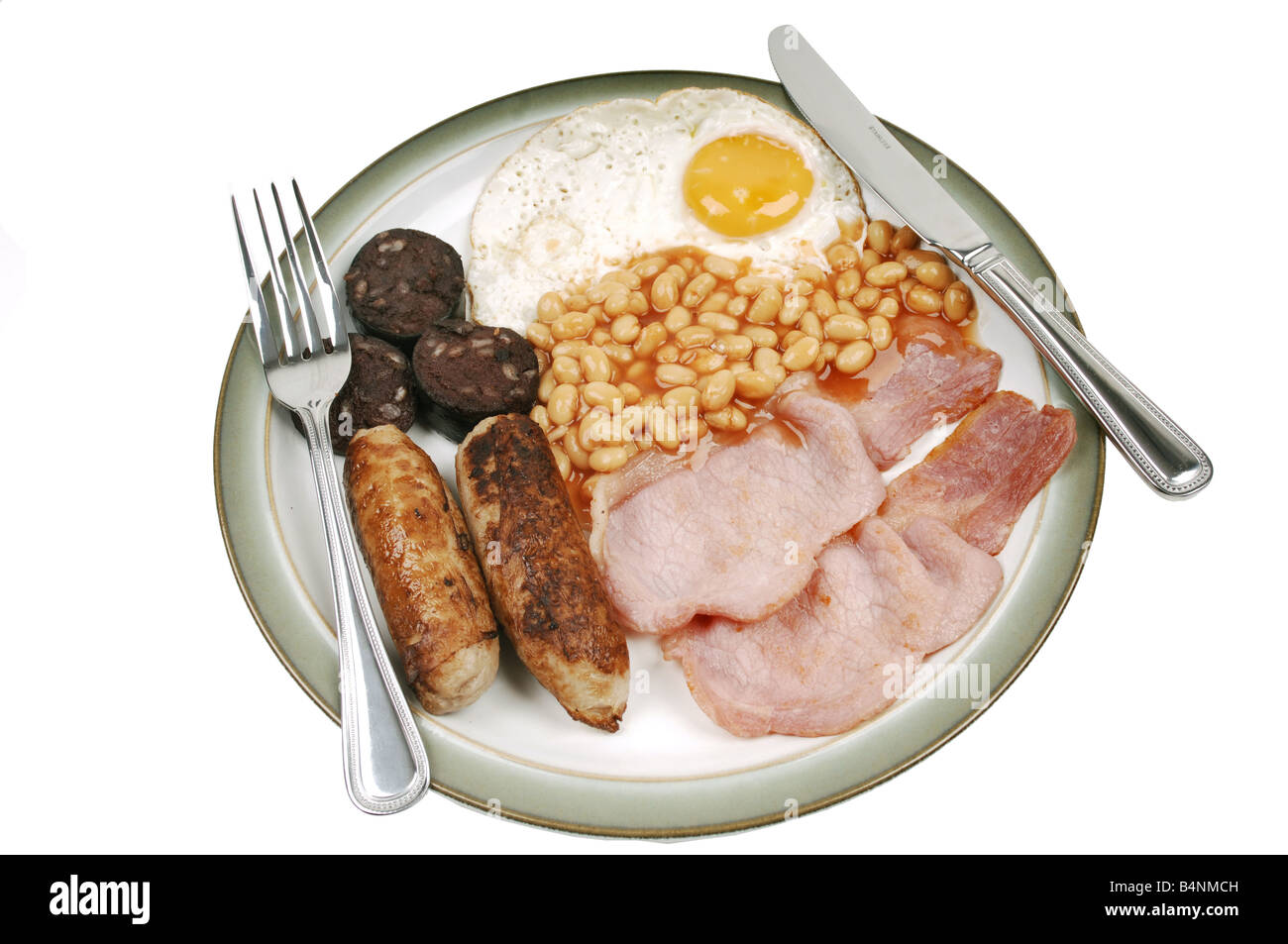 Full English Breakfast Plate Cut Out High Resolution Stock Photography ...