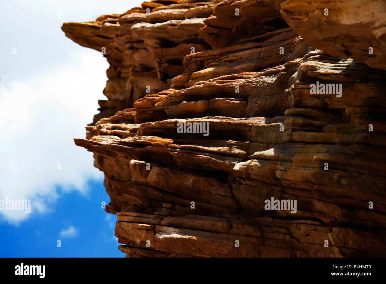 Rock on the desert Stock Photo - Alamy
