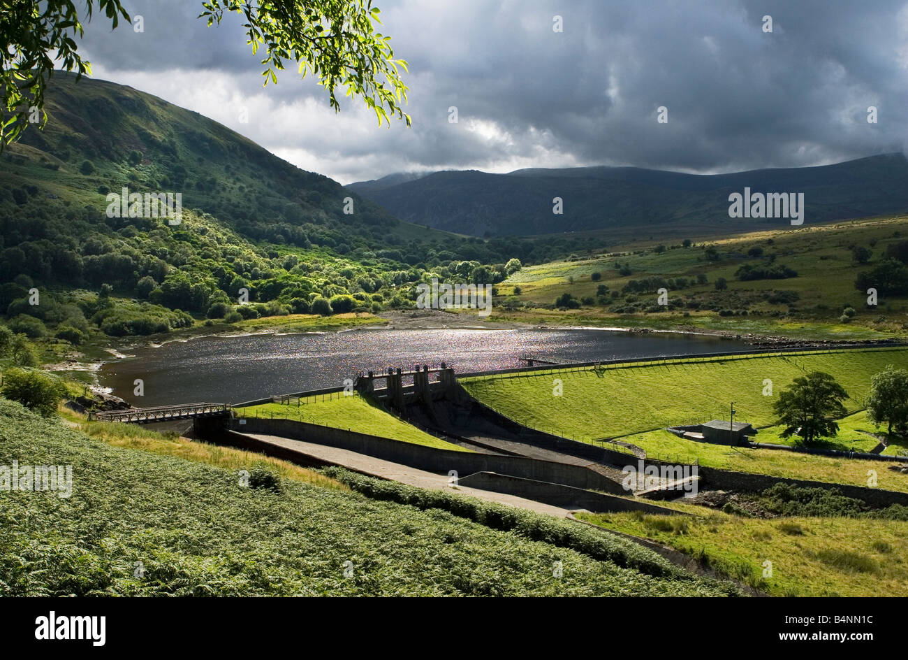 Coedty reservoir hydro site hi-res stock photography and images - Alamy