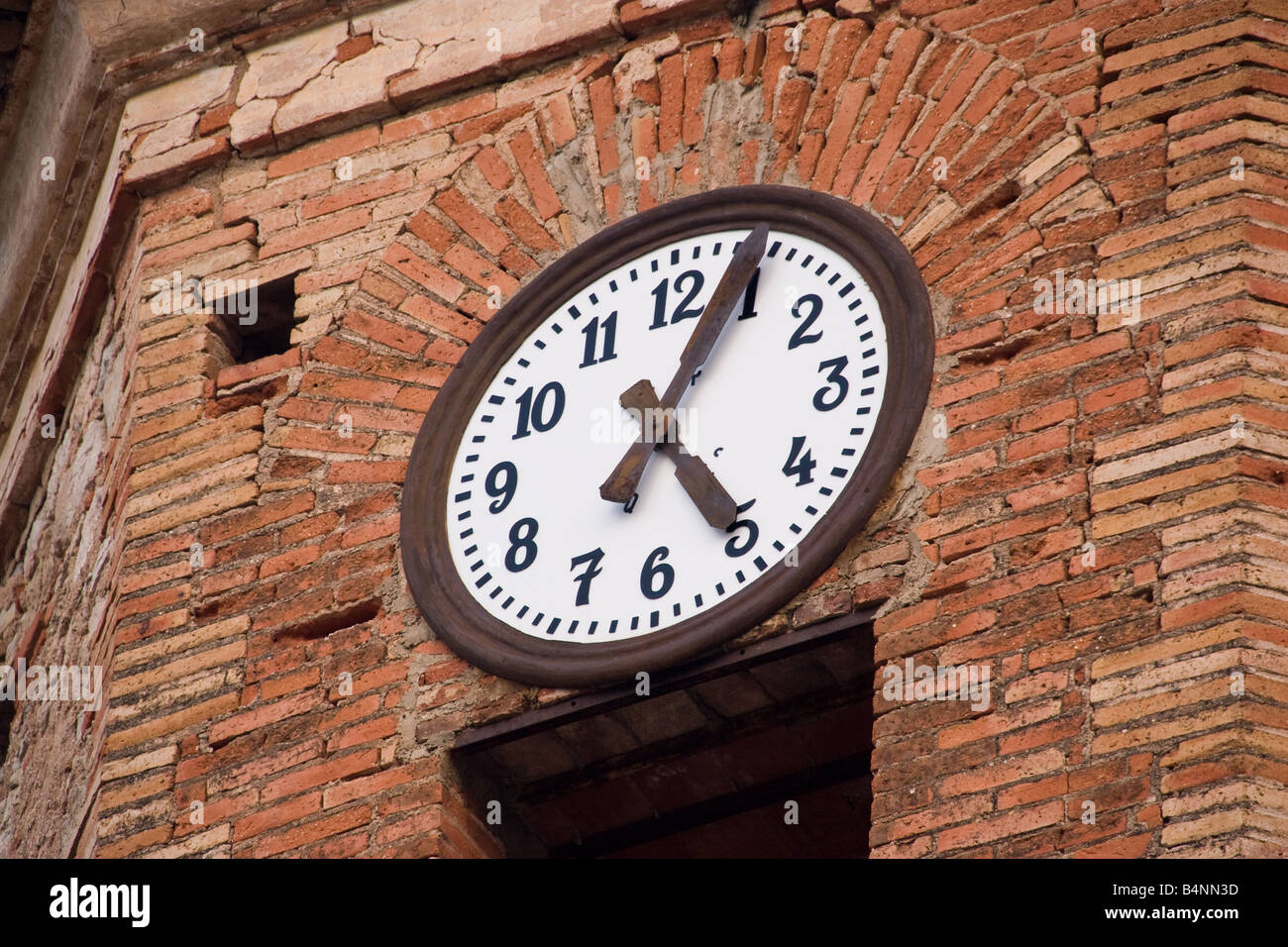 Old church clock Stock Photo - Alamy