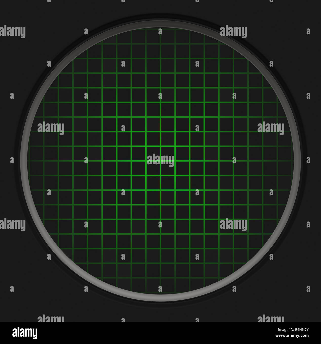 A circular radar grid background over black Stock Photo - Alamy