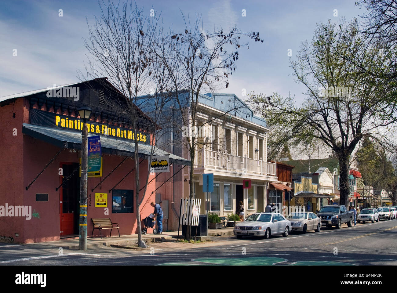 Murphys california main street hi-res stock photography and images - Alamy