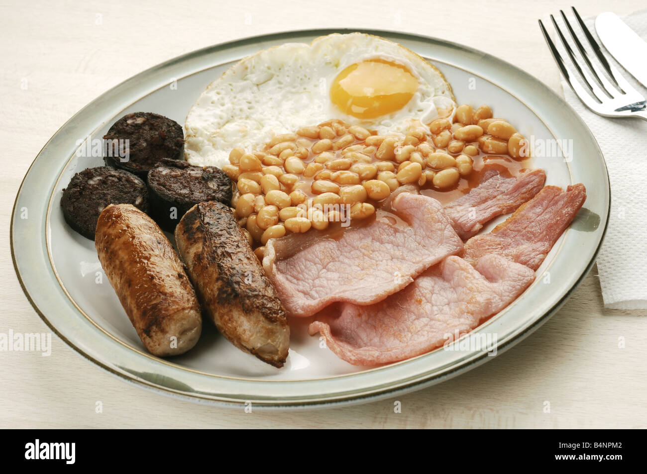 a full english breakfast Stock Photo - Alamy